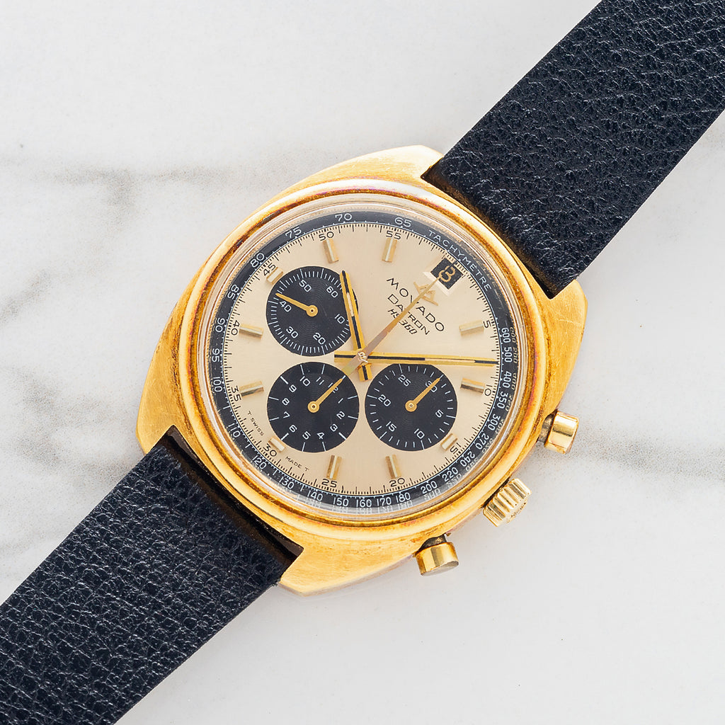 Movado Datron HS 360 w/El Primero Movement - Very Rare 18k Version – Collectors Corner NY
