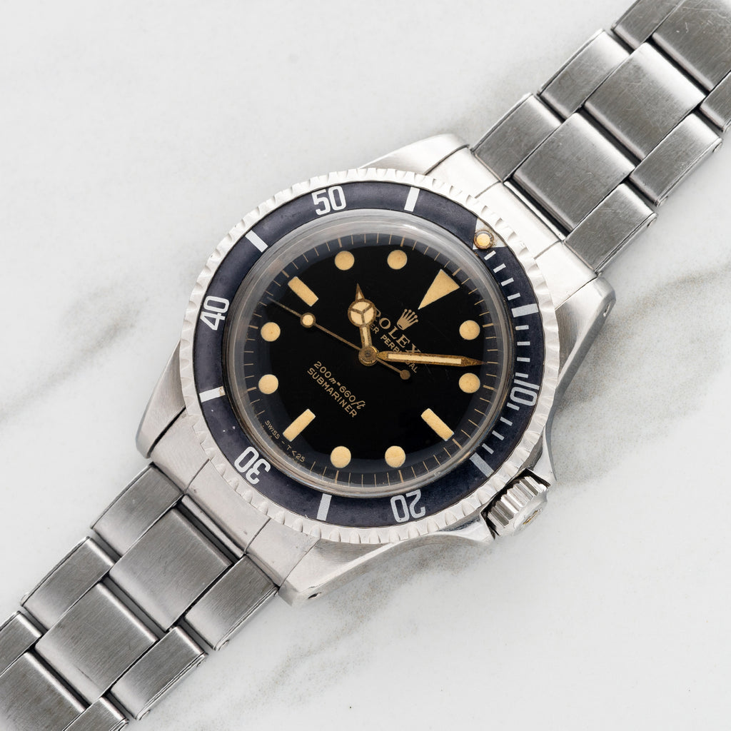 Rolex Submariner 5513 - "Meters First Gilt" Dial - *Unpolished* – Collectors Corner NY