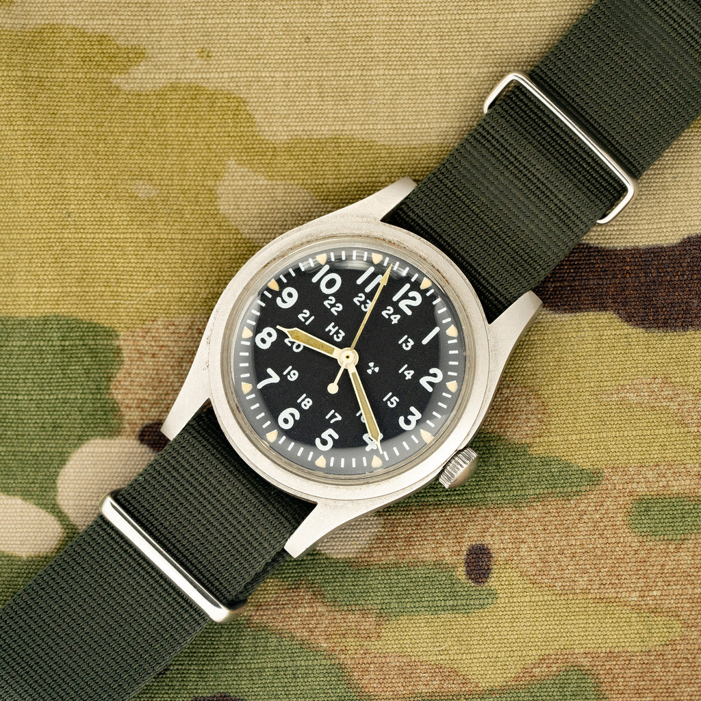Hamilton H3 Military w/Green Patina - Serviced – Collectors Corner NY