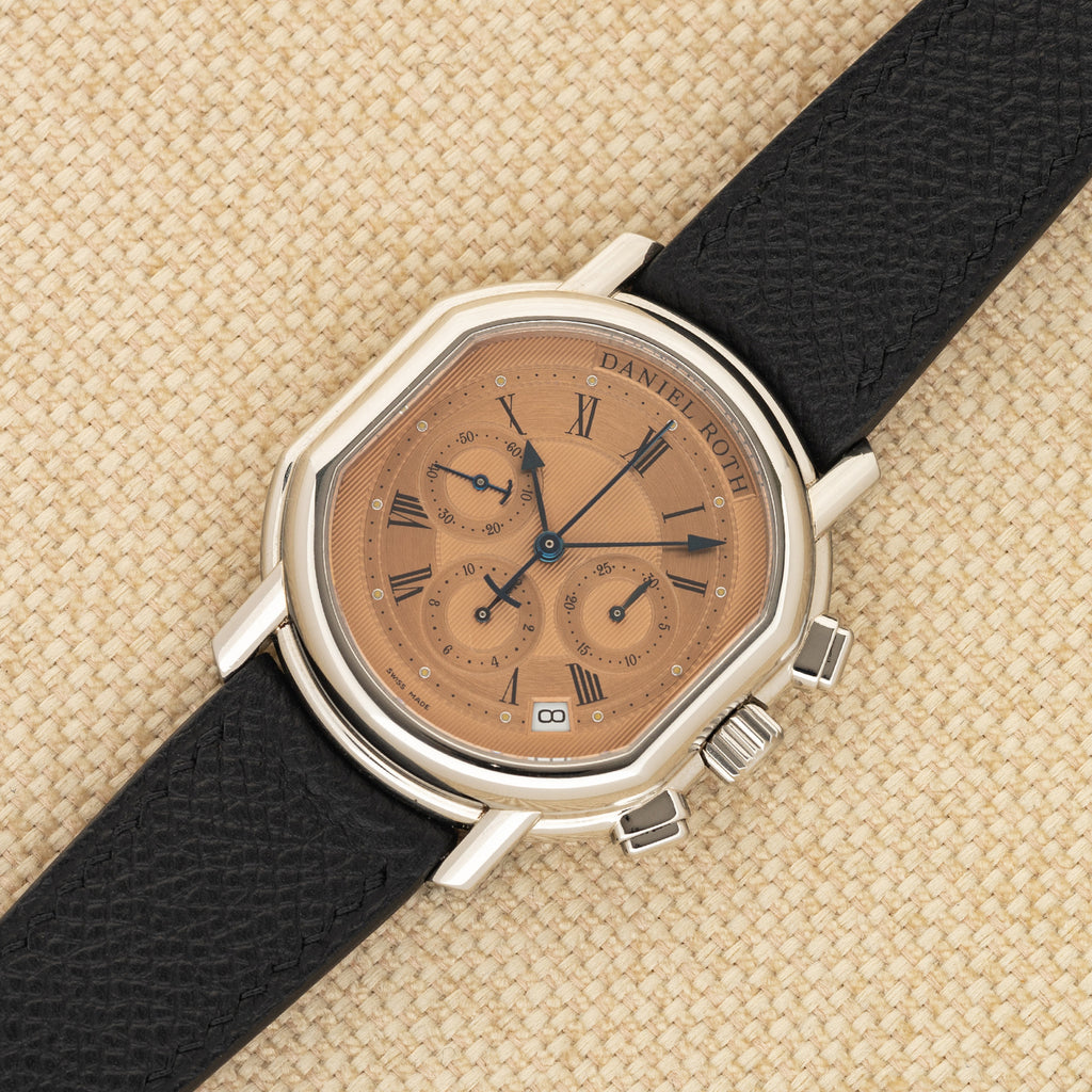Daniel Roth Masters Chronograph - "Salmon" Dial - Near Mint/Full Set ...