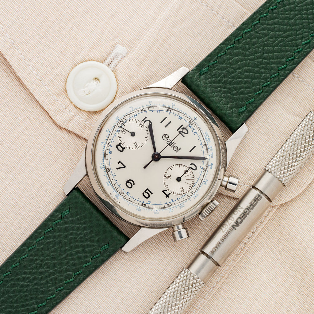 Gallet Multichron 45 Chronograph - "No Lume" - Near Mint/*Unpolished ...
