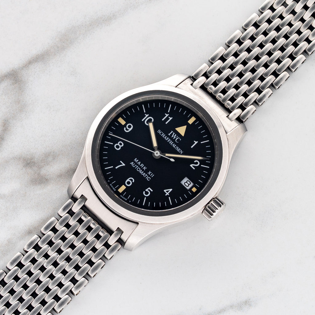 IWC Mark XII - IW3241 - Full Set/*Unpolished* – Collectors Corner NY