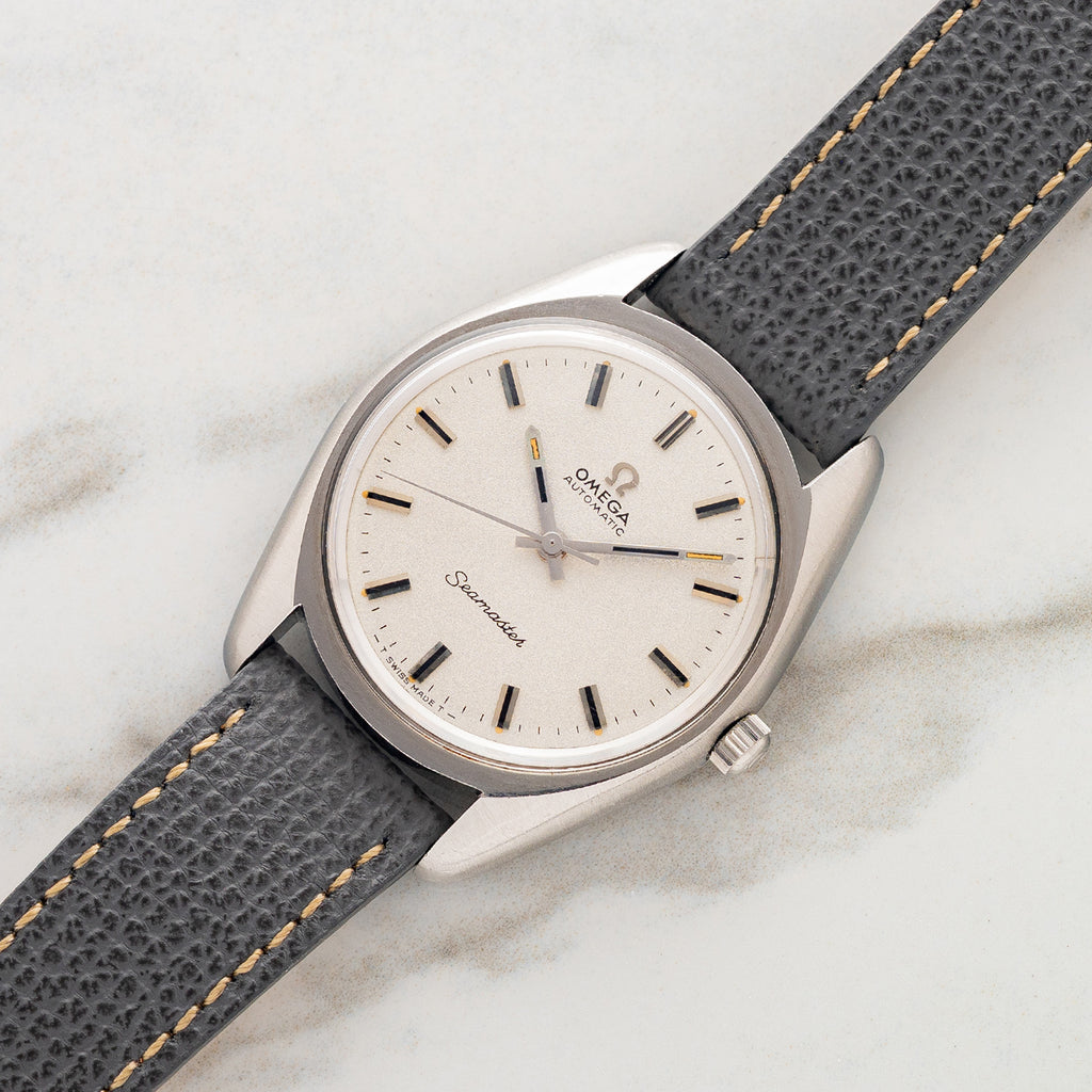 Omega Seamaster w/Silver "Sparkle" Dial – Collectors Corner NY