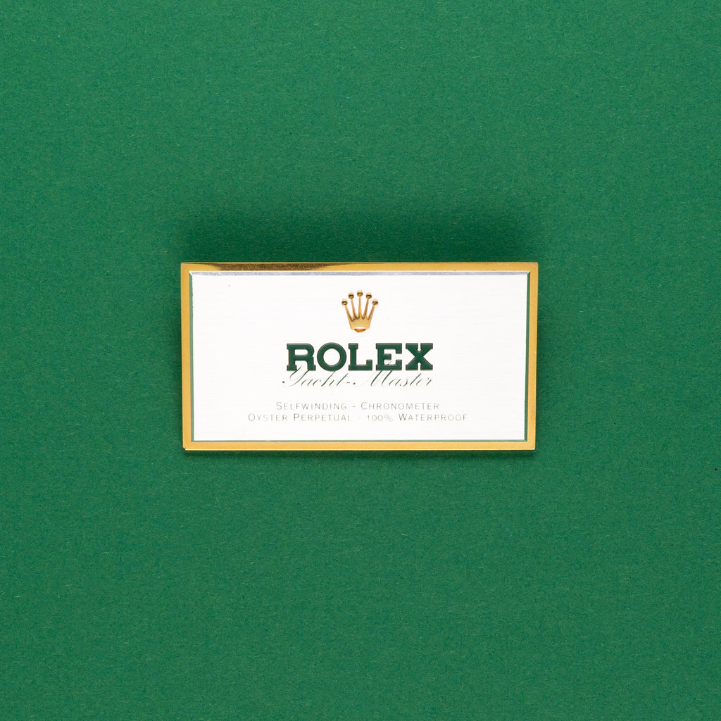 Rolex Brass Case Signage - Yacht-Master – Collectors Corner NY