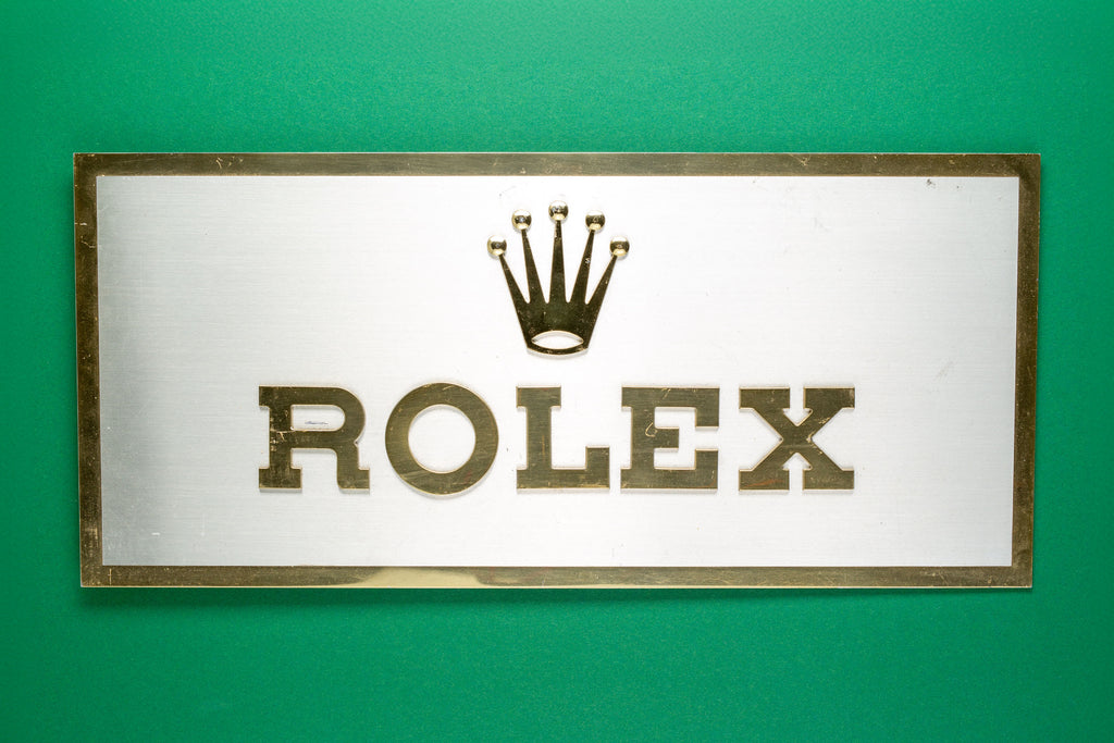 Rolex Brass Sign - Large – Collectors Corner NY