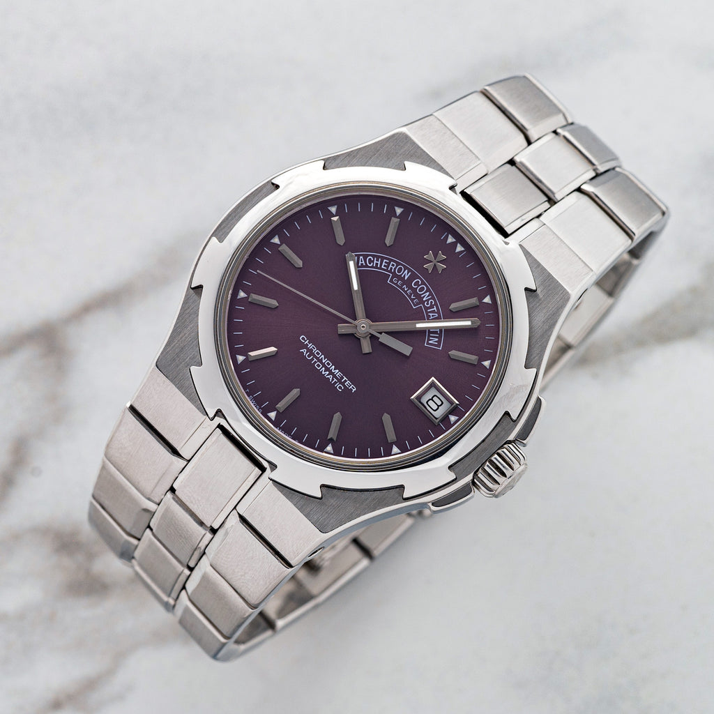 Vacheron Constantin Overseas 42040 w/Incredible Purple Tropical Dial ...