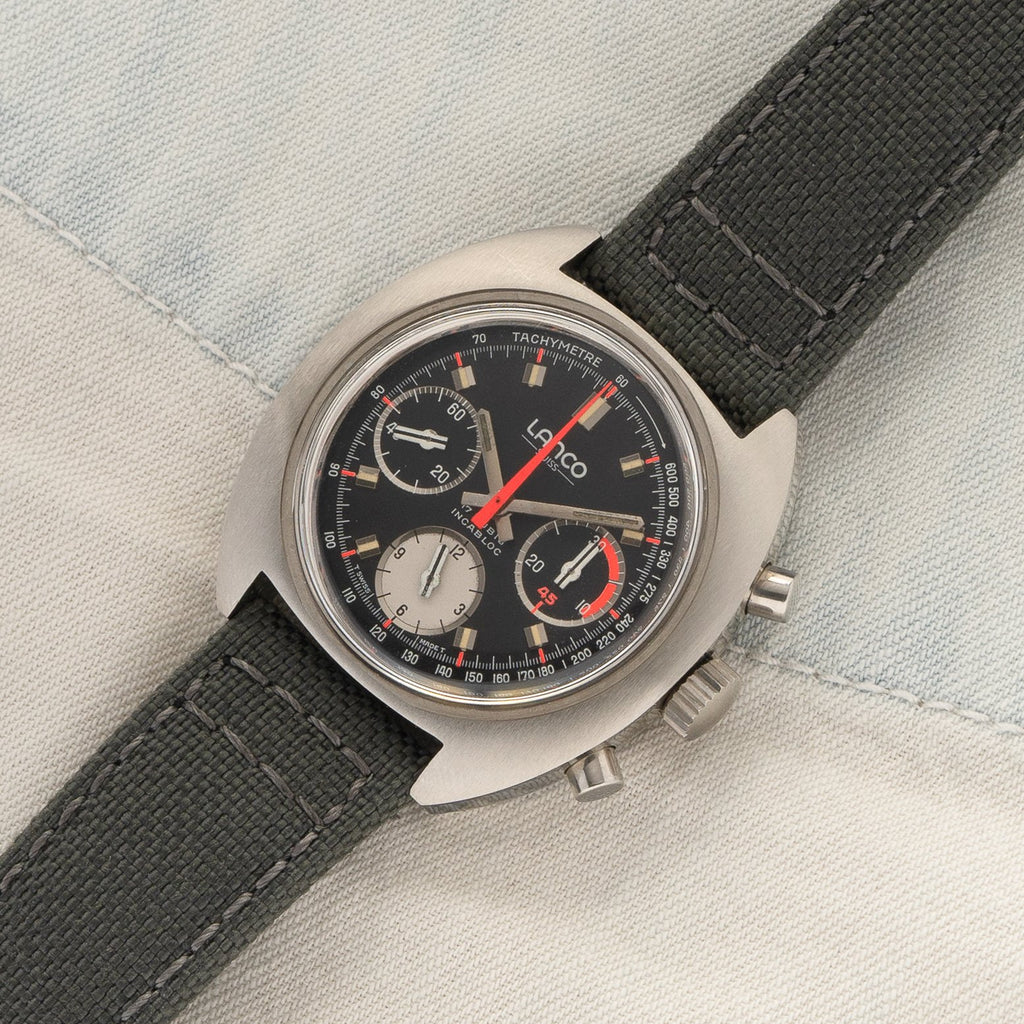 Lanco Chronograph w/Valjoux 7736 - Near Mint Condition - 1970s ...