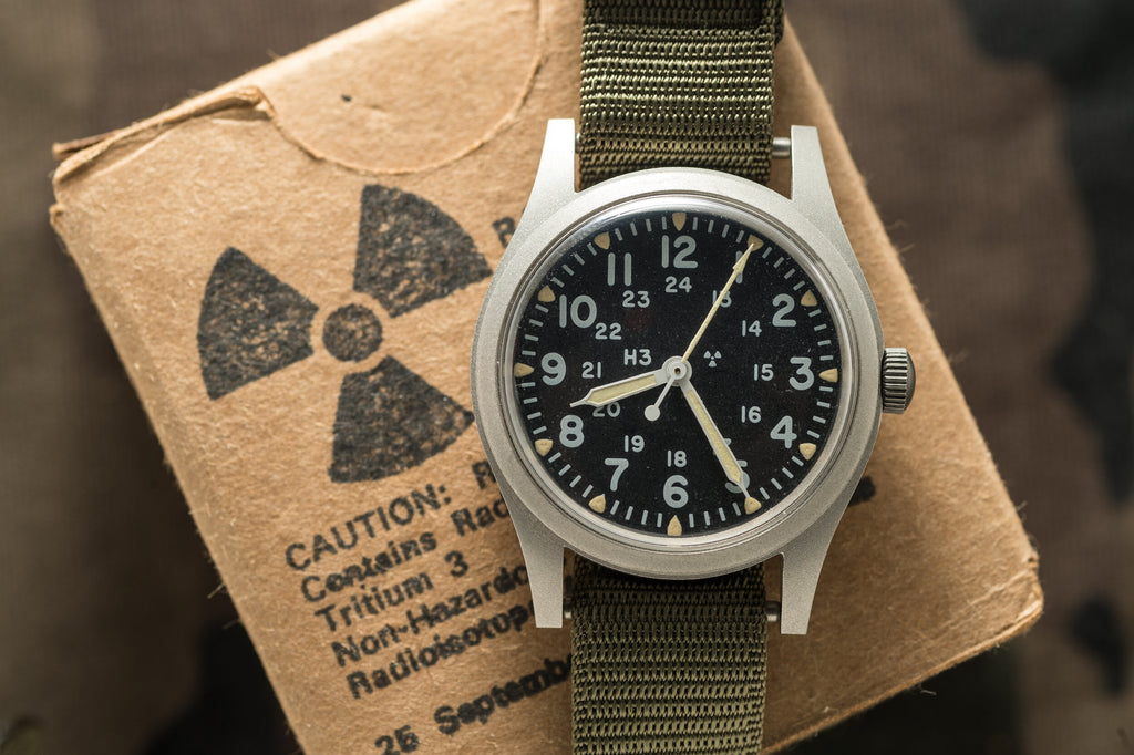 Hamilton H3 Military - Stickered - w/Box - 1983 – Collectors Corner NY